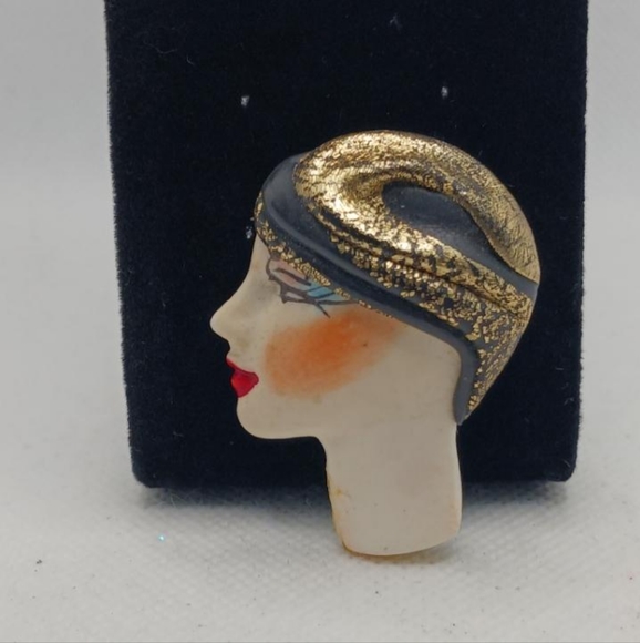 Other | Vintage Flapper Brooch | Poshmark